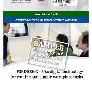 Foundation Skills Training Package – Teach to Learn Resources